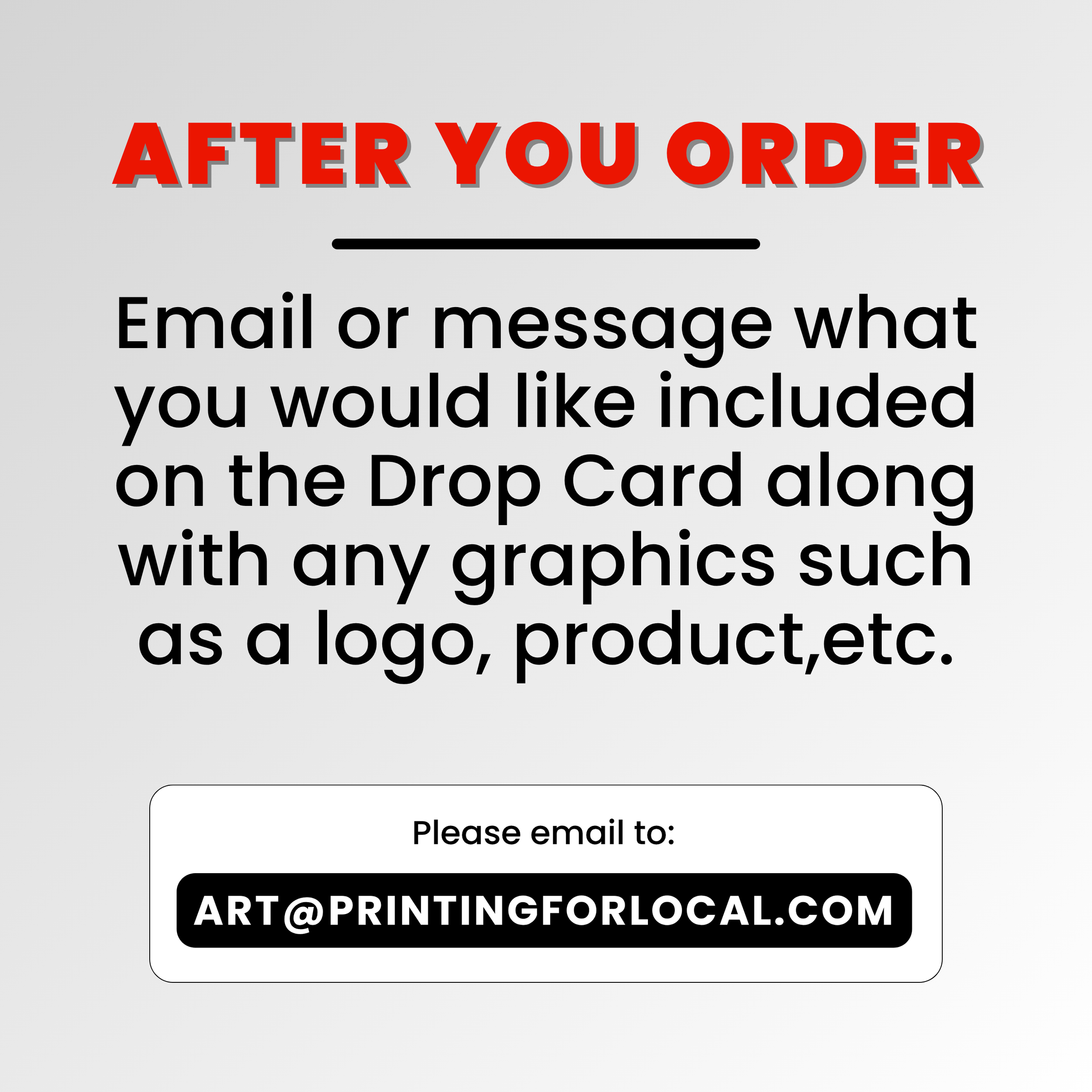 Printing For Local
